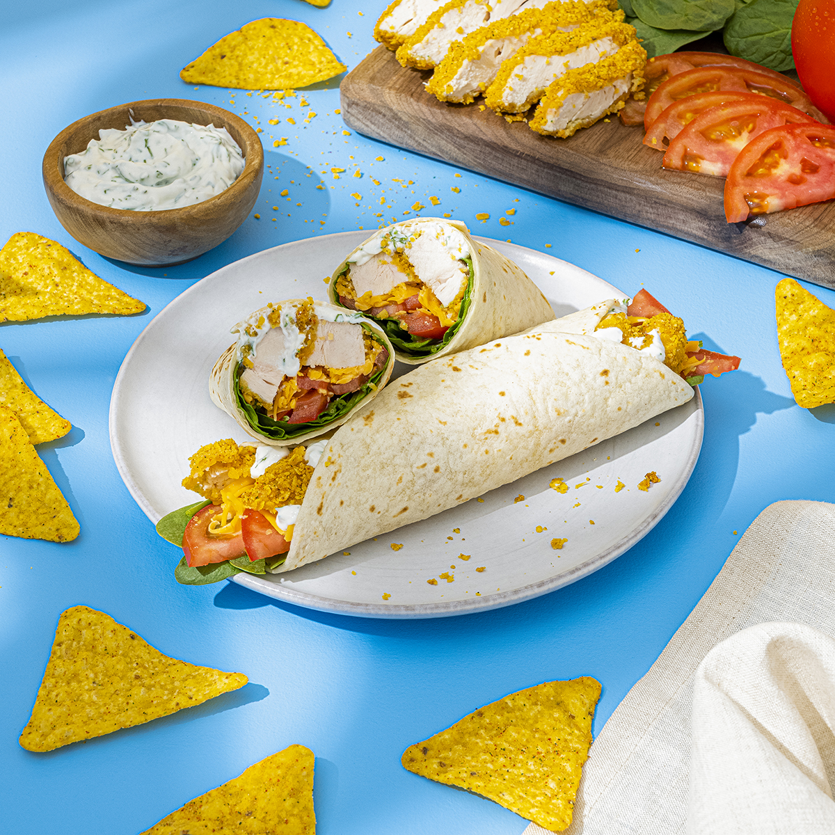 DORITOS® COOL RANCH® Crispy Chicken Wraps | Doritos